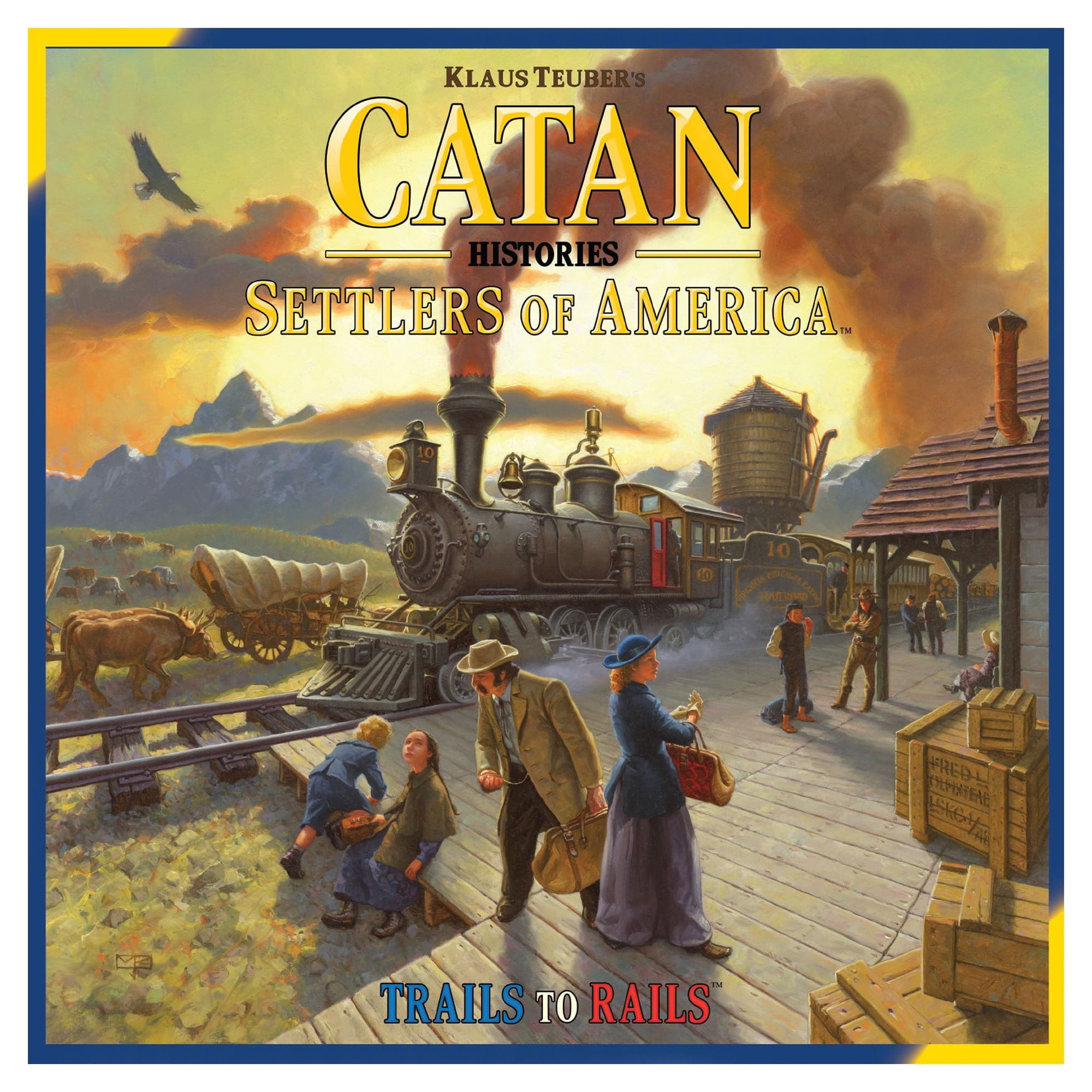 Catan Histories: Settlers of America Strategy Board Game for Ages 12 ...