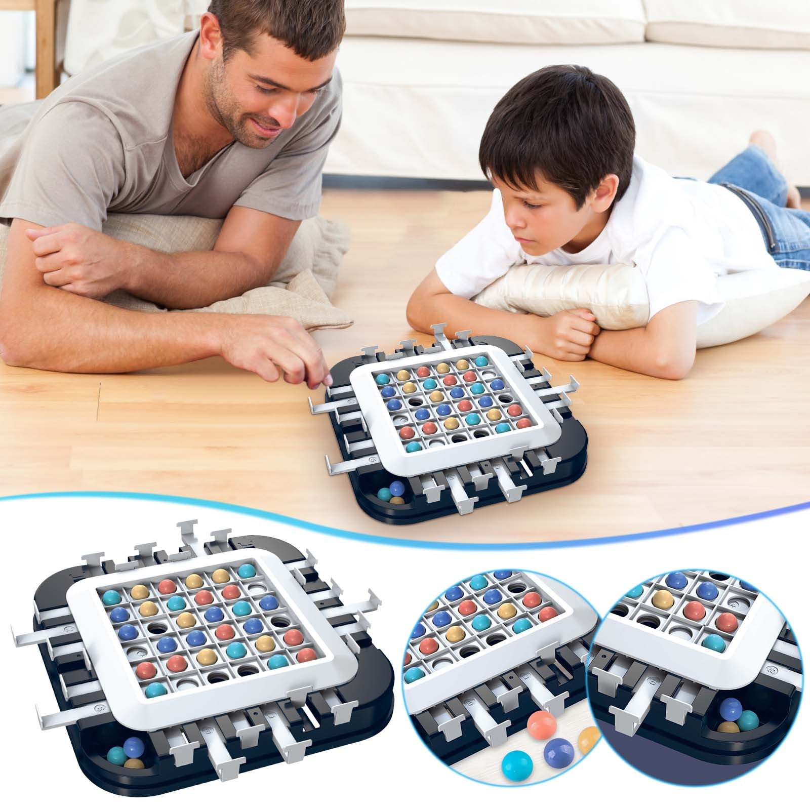 Catapult Beads Elimination Game, Happy Shooting Puzzle Board, Parent ...