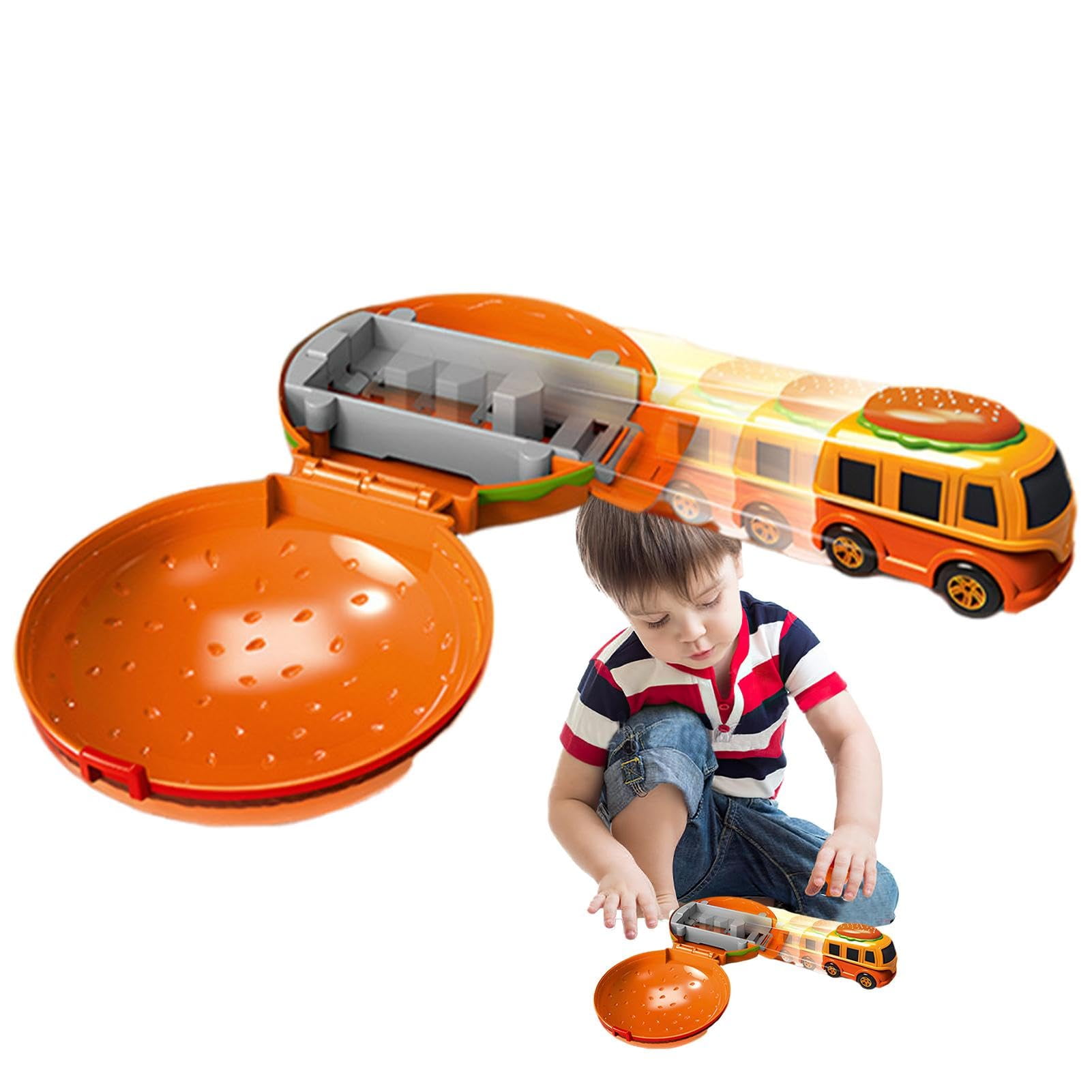 Catapult Car | Pull Back Car with Catapult - Fine Motor Skill Toys for ...