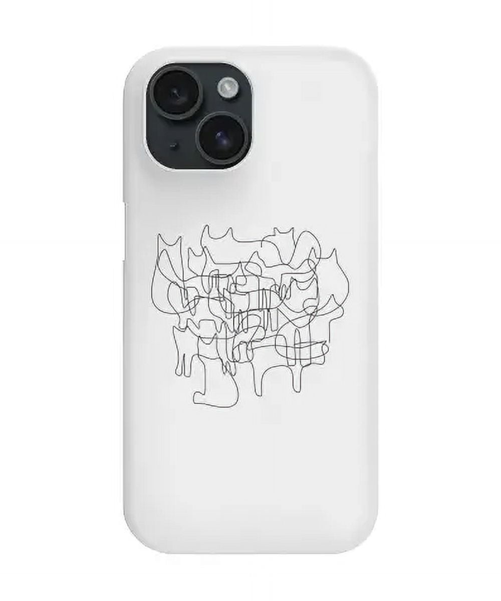 Catastrophe Funny Cat Pun Disaster Cute Phone Case for iPhone 16 15 14 ...