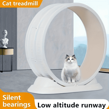 YODOLLA 45” Cat Treadmill Large XL Quiet Cat Exercise Running Wheel for ...