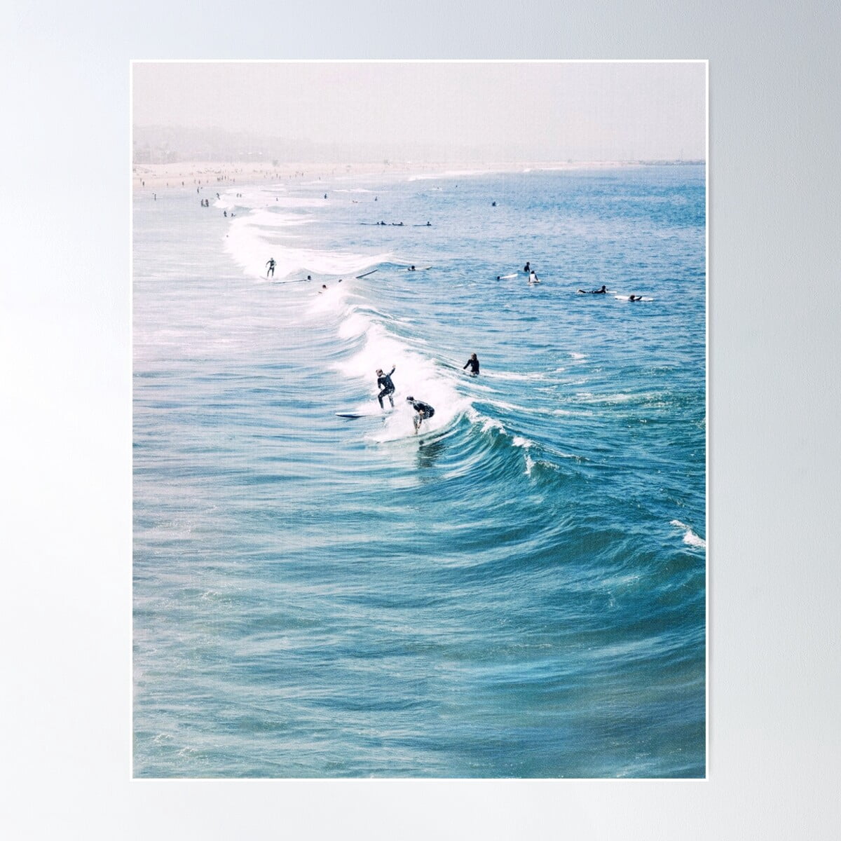 Catch A Wave Poster, 18x24 UNFRAMED - Walmart.com