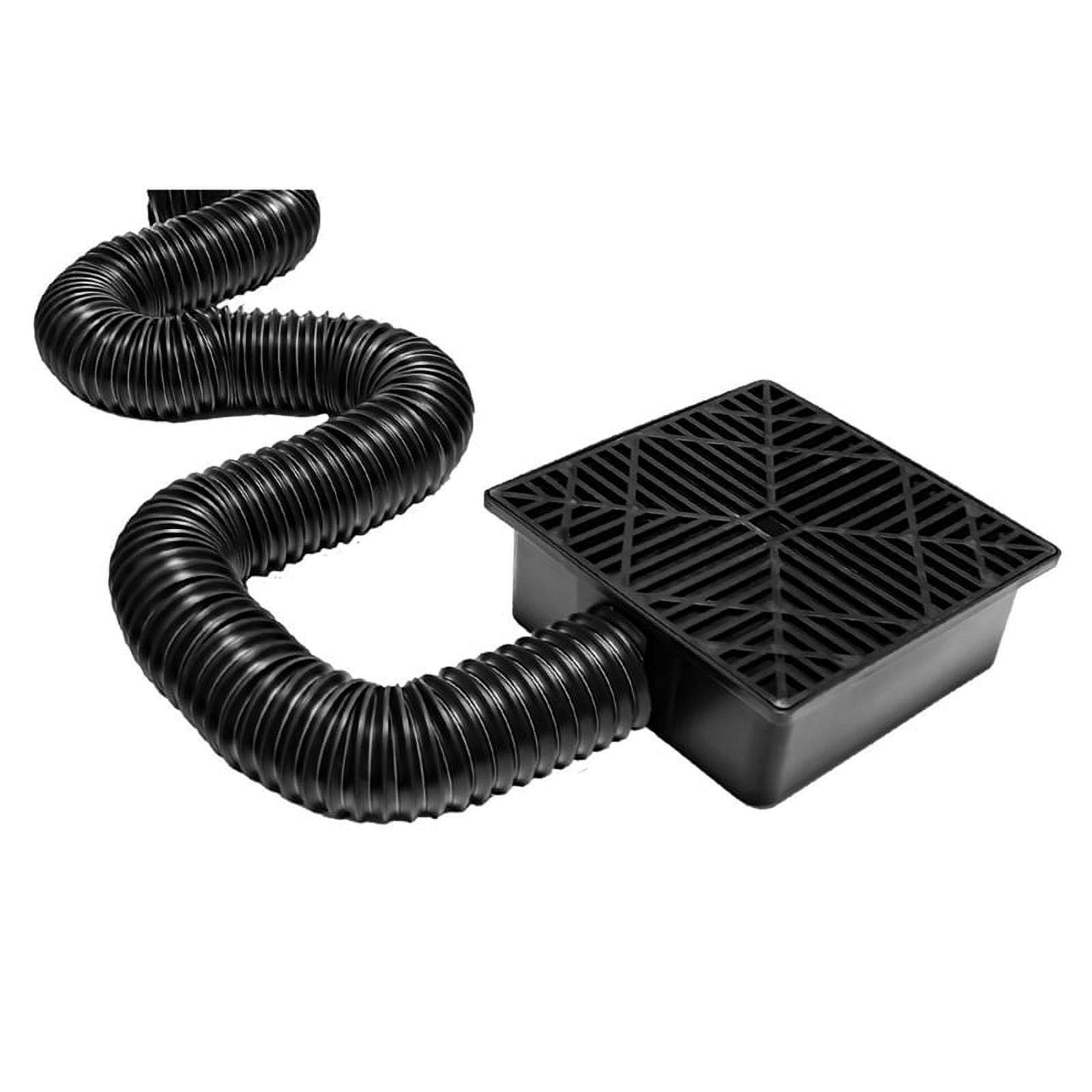 Catch Basin Downspout Flexible Extension Storm Drain Drainage System ...