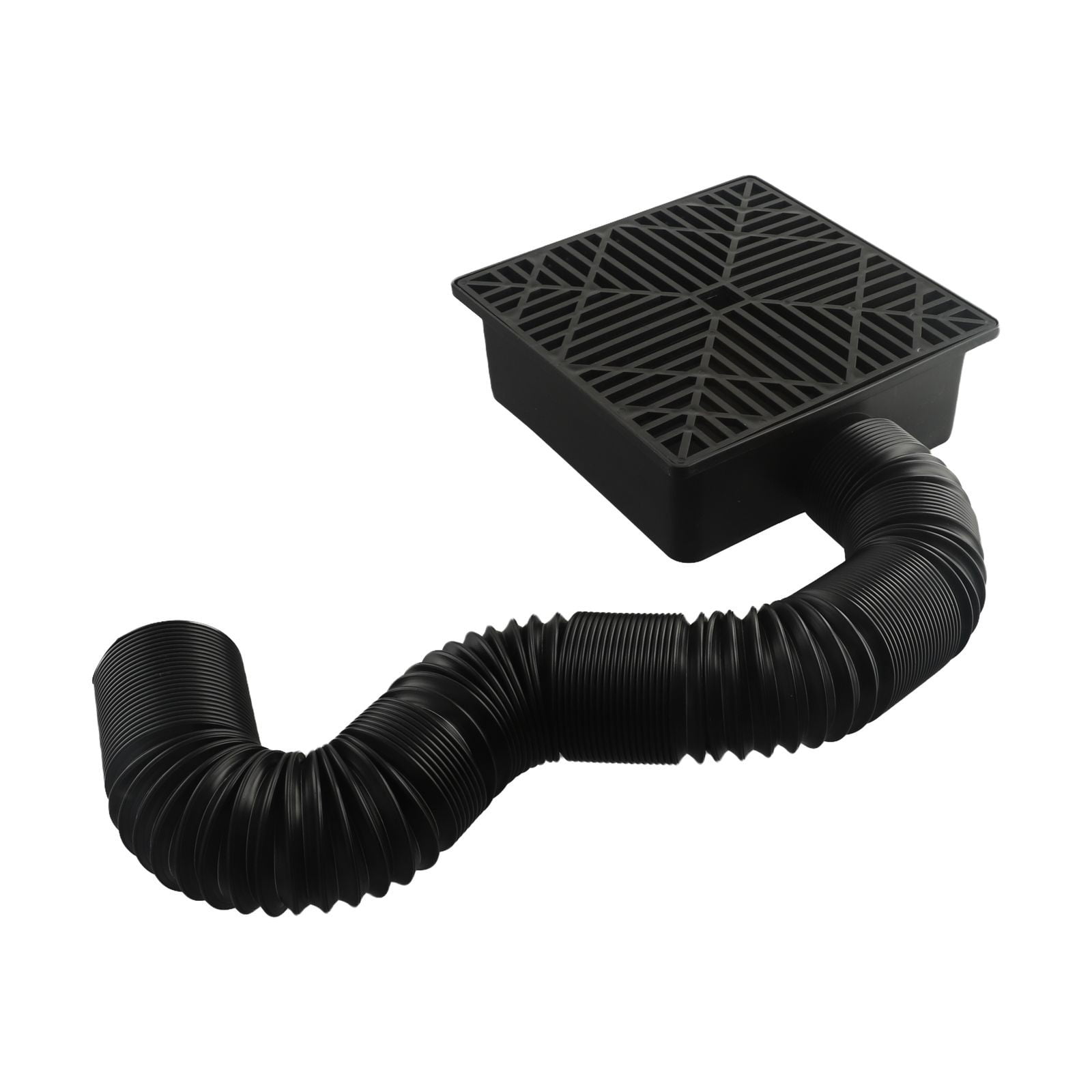 Catch Basin Drain Low Profile Drain Extendable Flexible Pipe For Lawns ...