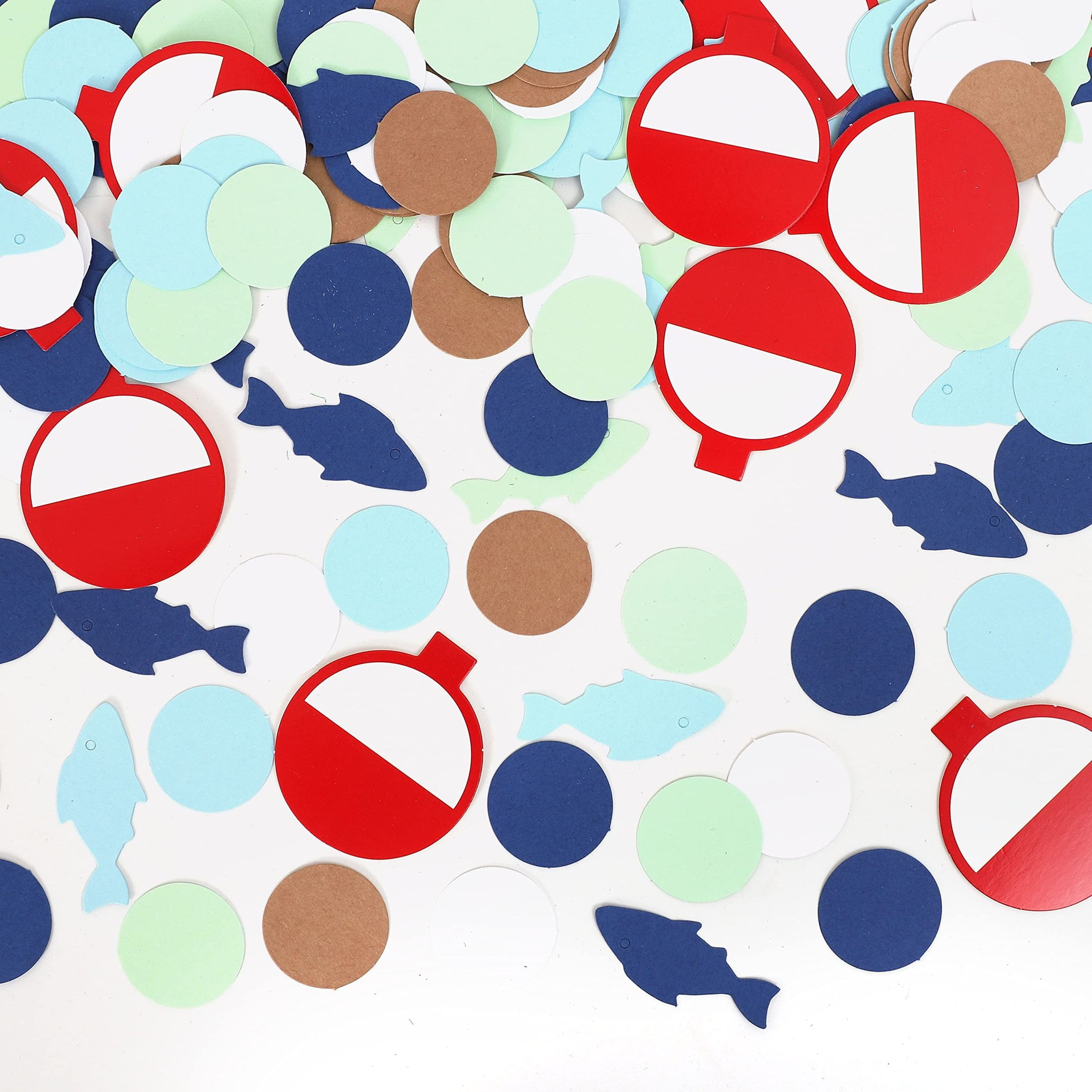 Catch of the Day Fishing Confetti Set - 190 Pieces for a Fin-tastic ...