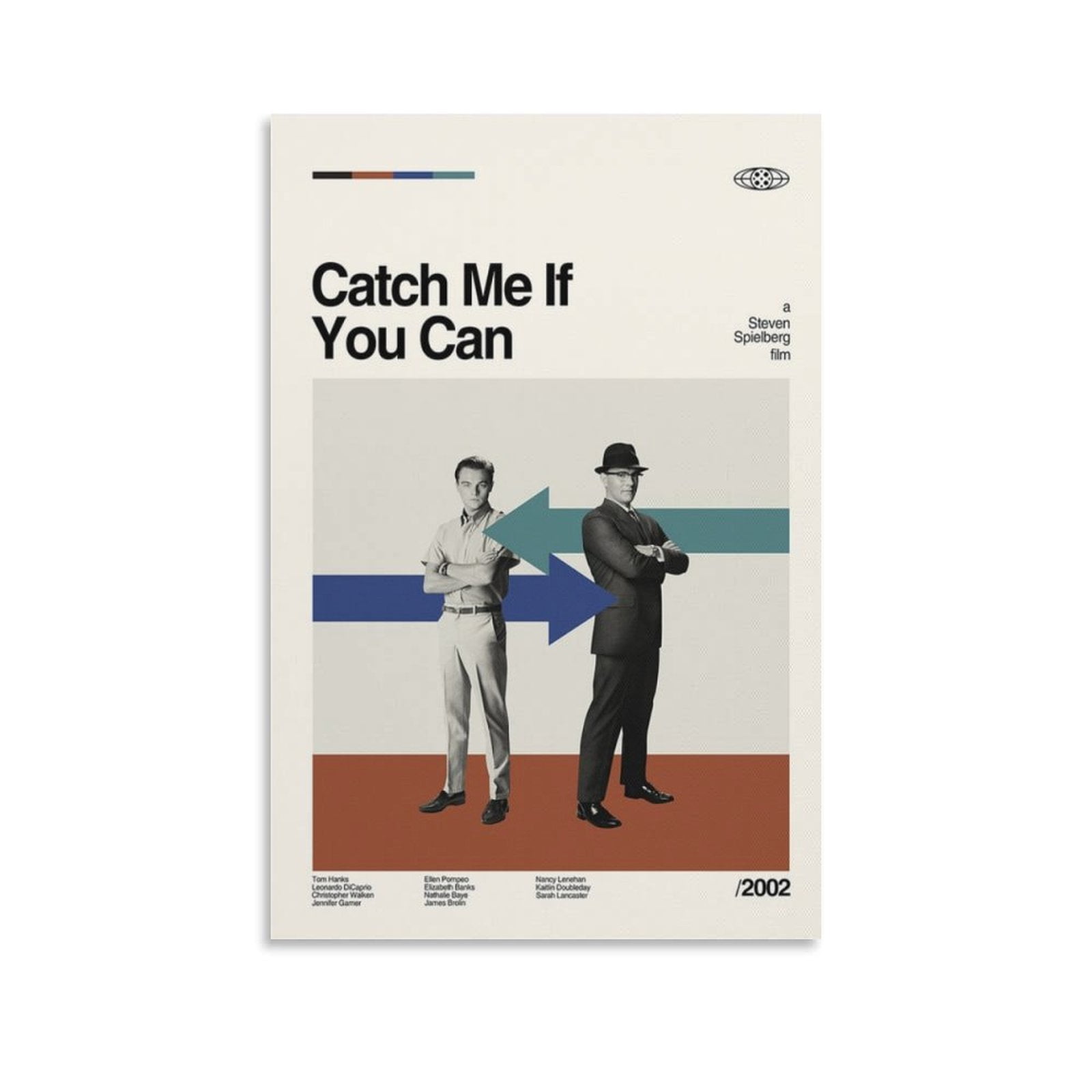 Catch Me If You Can Movie Poster, Steven Spielberg Film, Catch Me ...