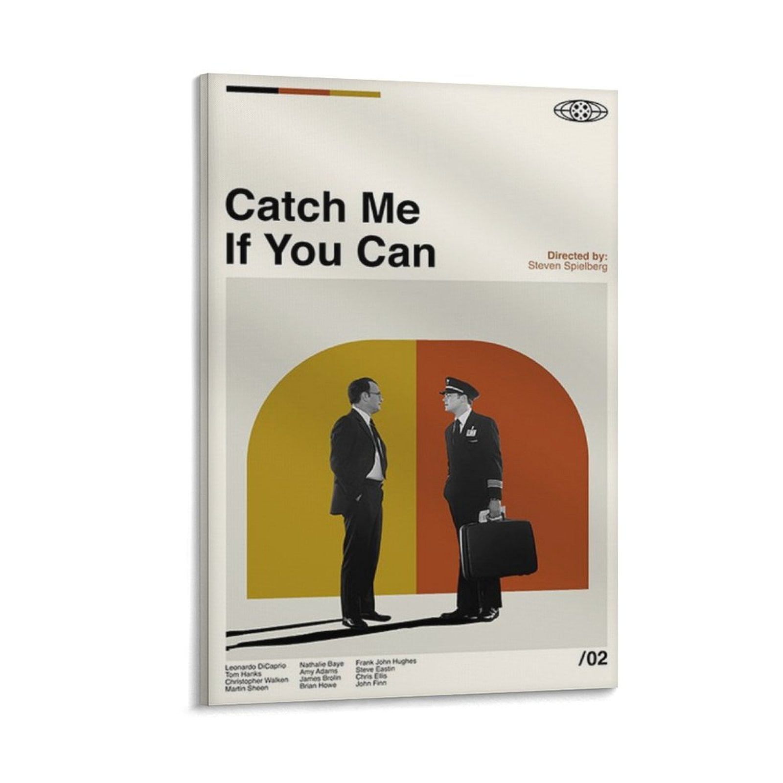 Catch Me If You Can Poster, Home Decor, Minimalist Movie Poster ...