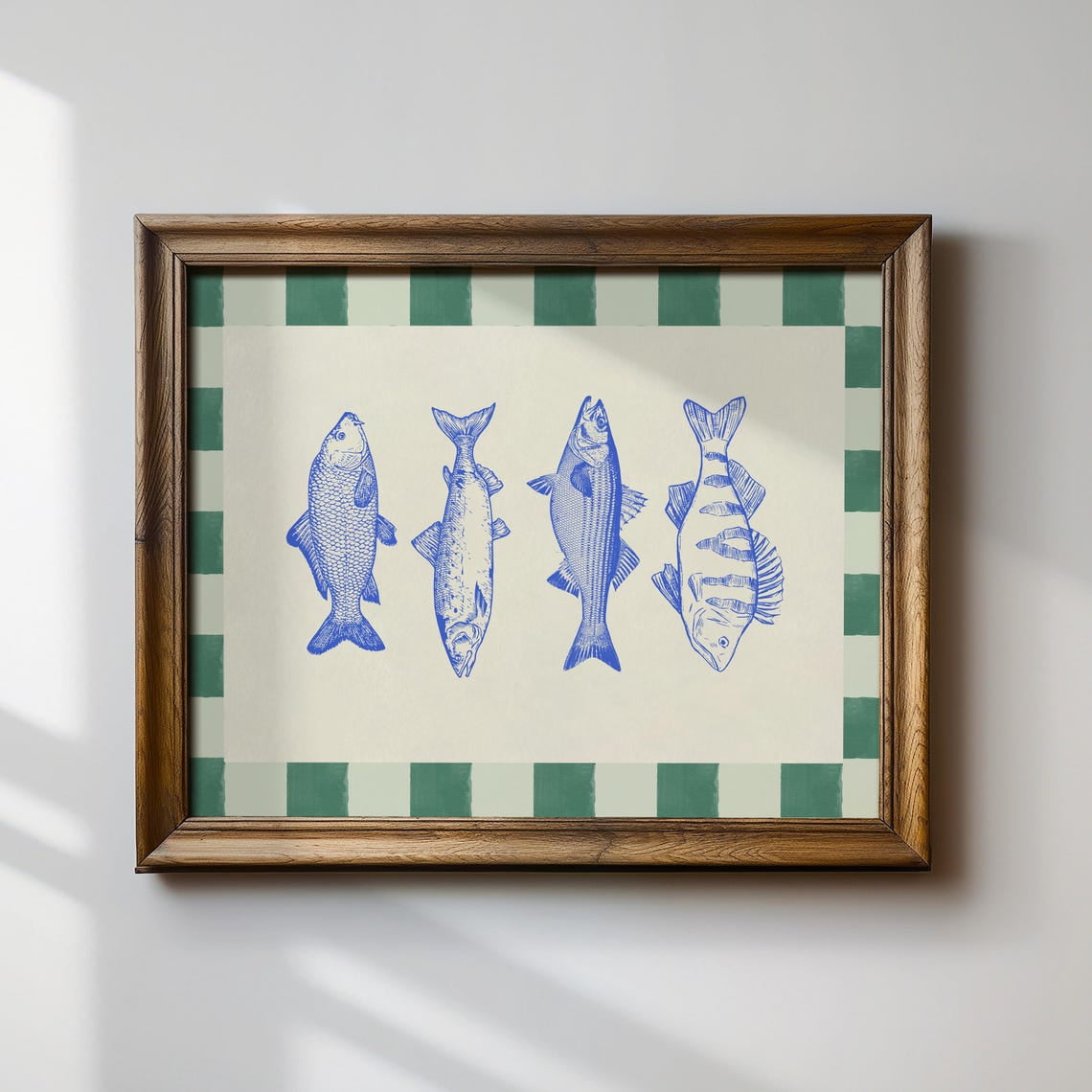 Catch Of The Day Horizontal Print, Nursery Art, Coastal, Cottagecore ...