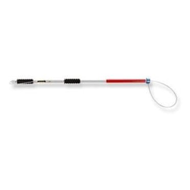 Service First 25ft Telescoping Flagpole Kit - Silver Edition with ...
