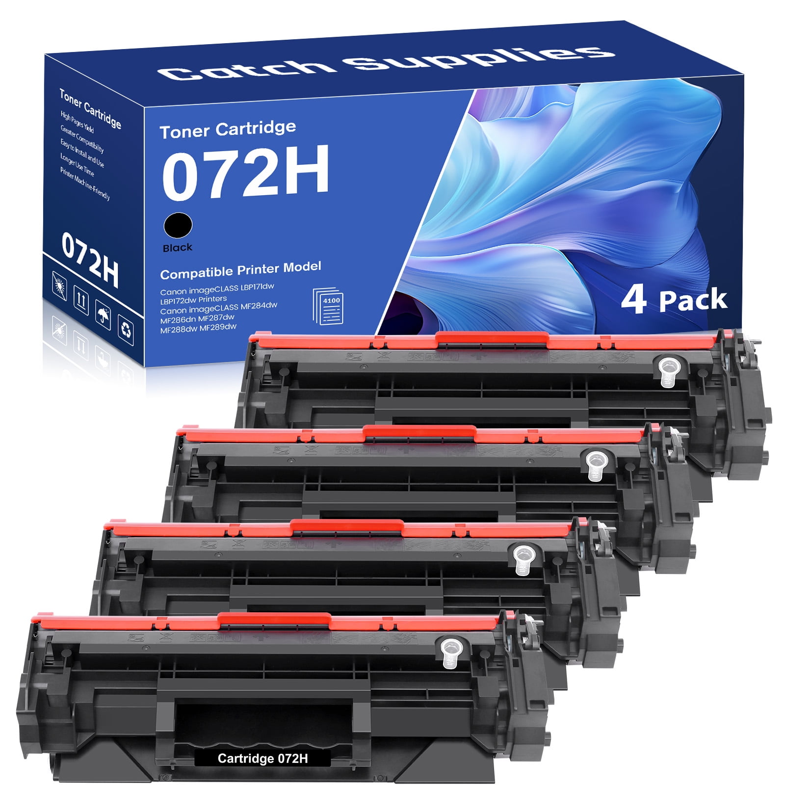 Catch Supplies 072H 072 Toner Cartridge Replacement Compatible for ...
