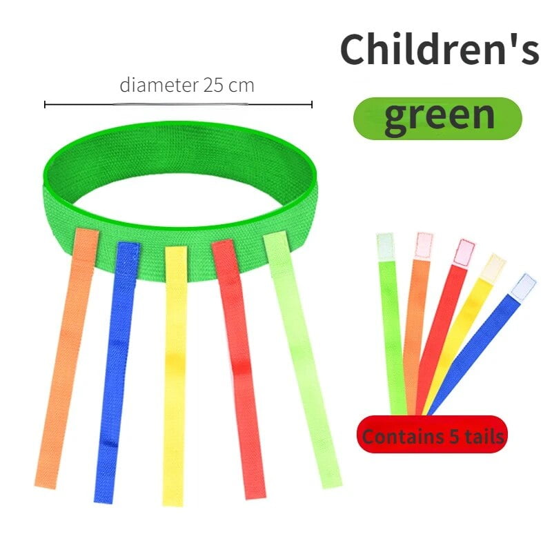 Catch Tail Props Outdoor Funny Game Toy Belt Kindergarten Collective ...