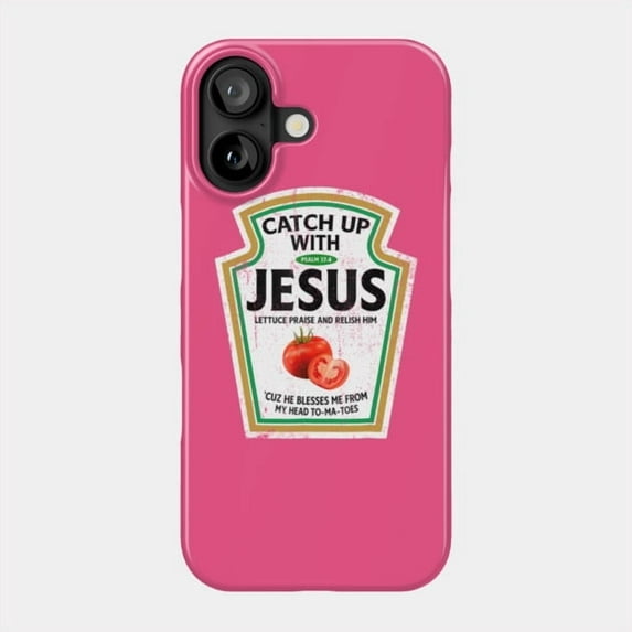 Catch Up With Jesus Ketchup Funny Christian Ketchup with Case for ...