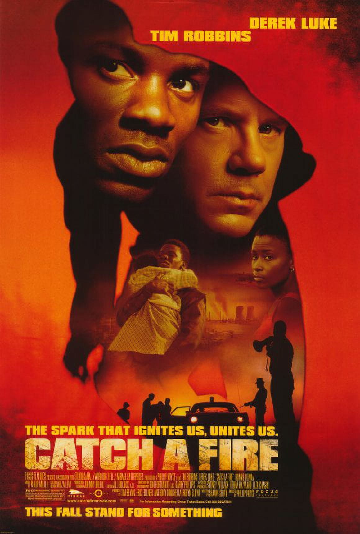 Catch a Fire - movie POSTER (Style A) (27" x 40") (2006) - Walmart.com
