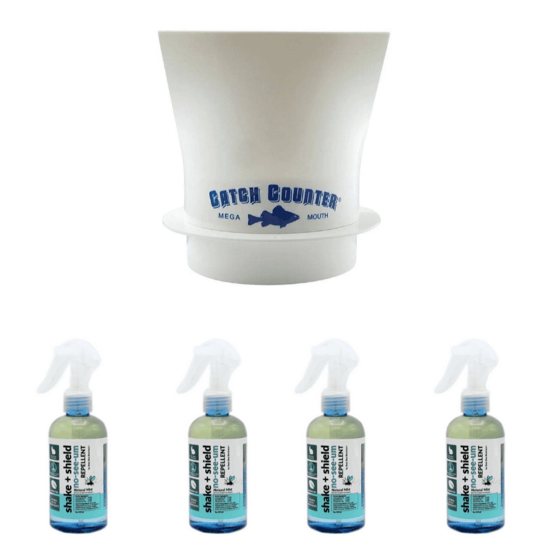 CatchCounter Fish Counter Mega Mouth x Best Bee Brothers SHAKE + SHIELD ...