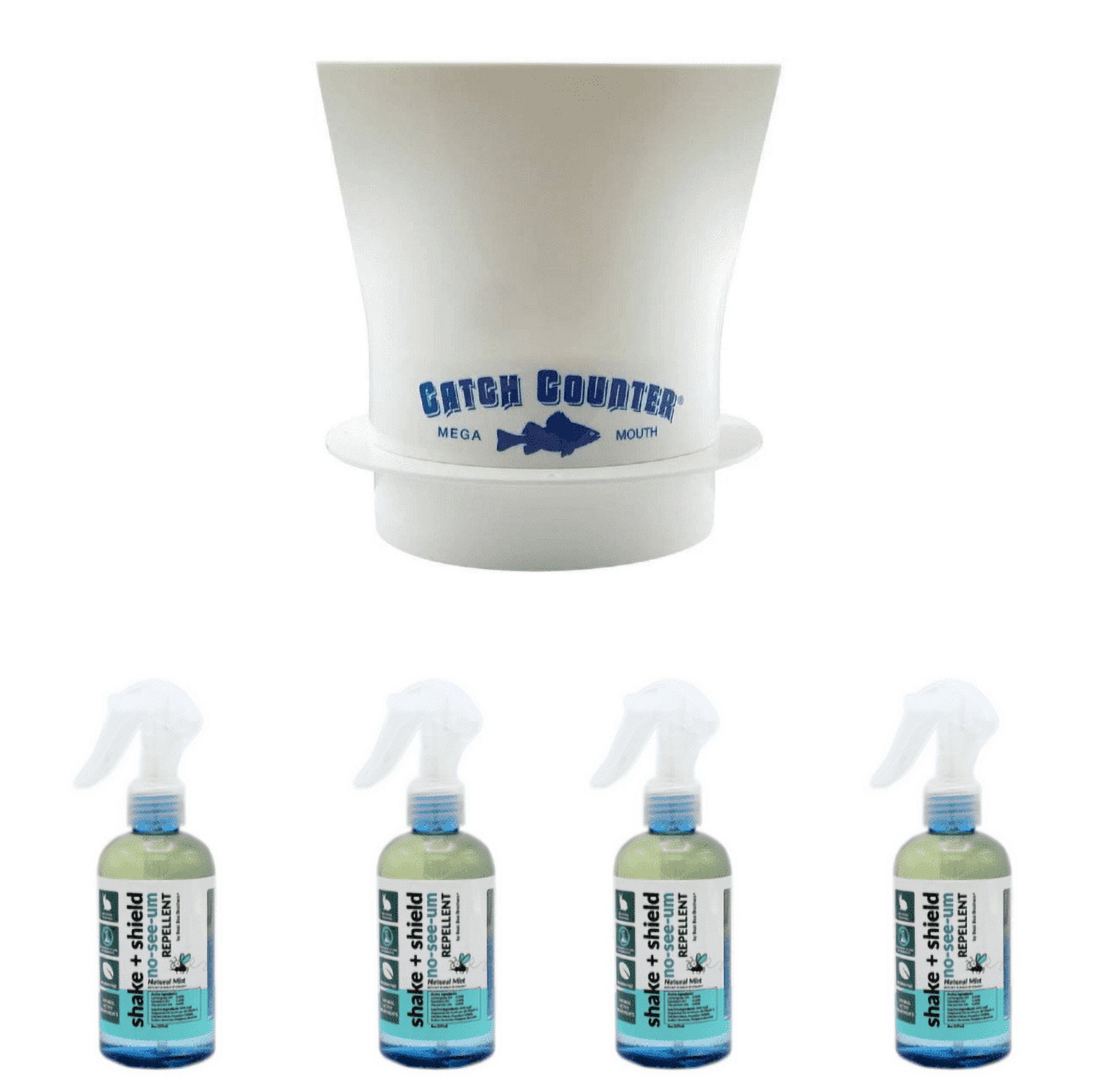 CatchCounter Fish Counter Mega Mouth x Best Bee Brothers SHAKE + SHIELD ...