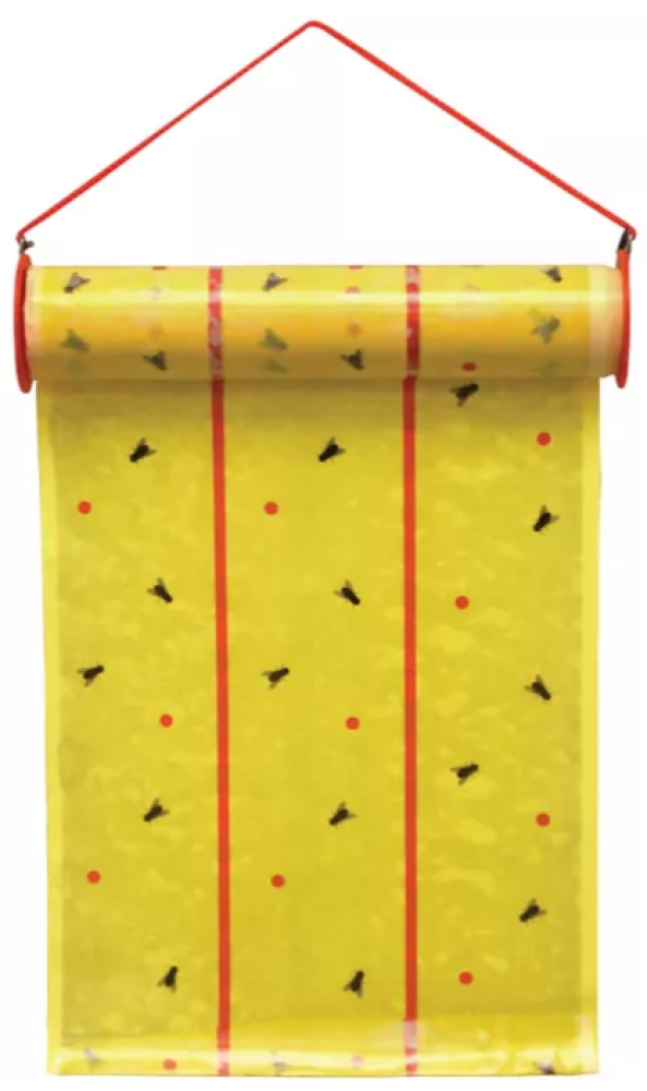 CatchMaster 931 Giant Fly Trap Roll, 30 ft. for Garage, Barn ...