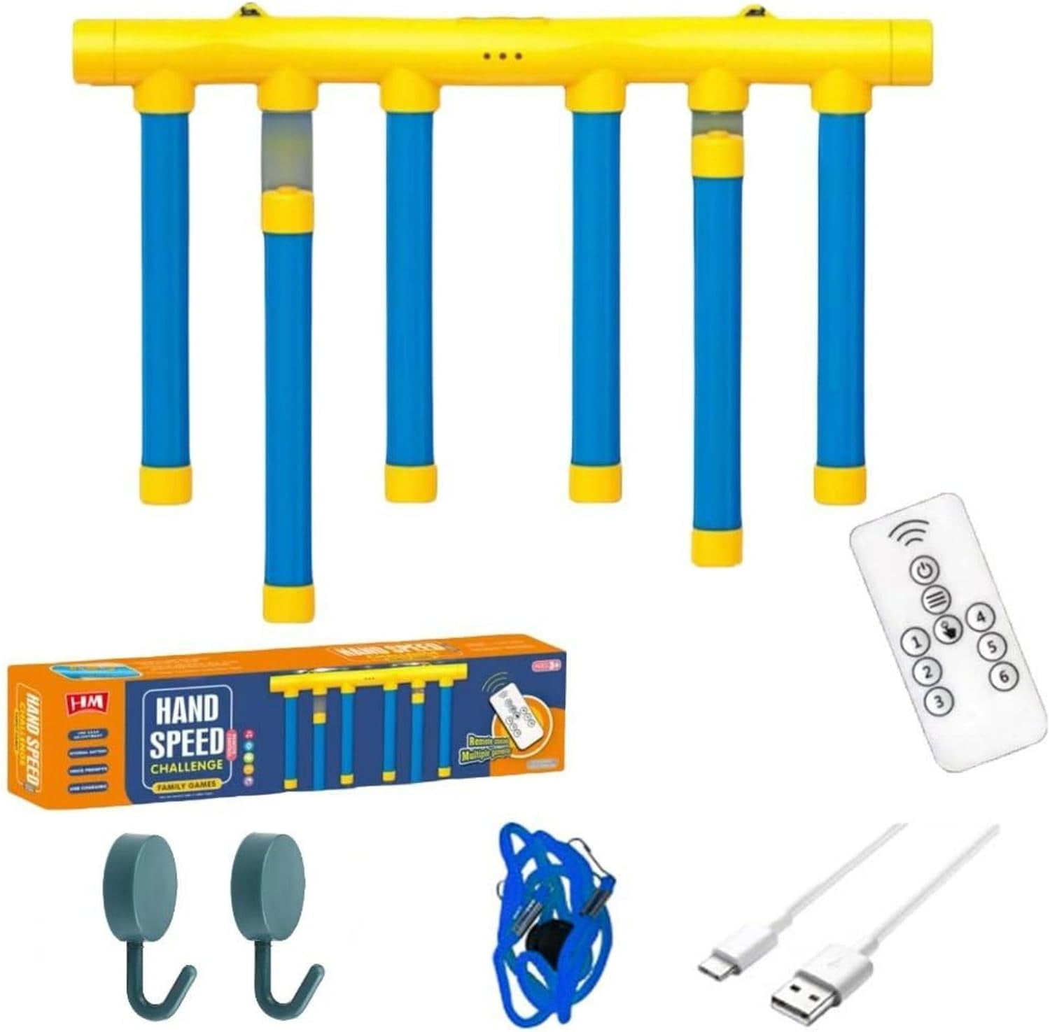 Catching Sticks Game Reaction Training Toy,Hand Eye Coordination Training,Miraclew Reaction ...