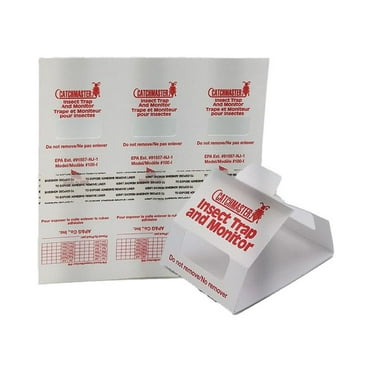 BuggyBeds Bed Bug Glue Traps Home, 4 Count - Walmart.com