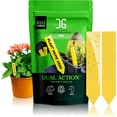 Catchmaster Dual Action Plant Labels & Sticky Traps 100PK, Indoor ...