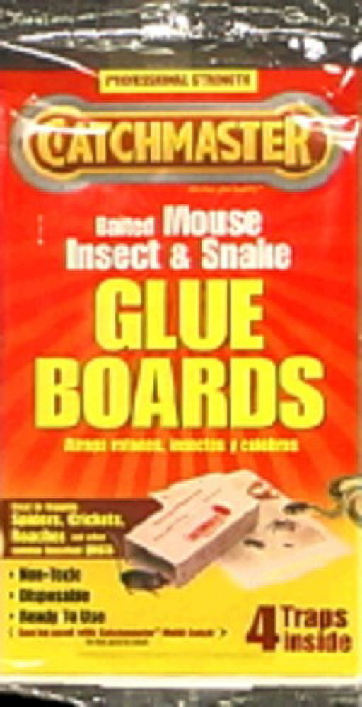 Catchmaster Indoor Mouse & Insect Bait & Trap Glue Boards, 2 Count ...