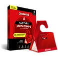 Catchmaster Moth Traps for Clothes 6PK Wardrobe Closet Glue Traps, Bug ...