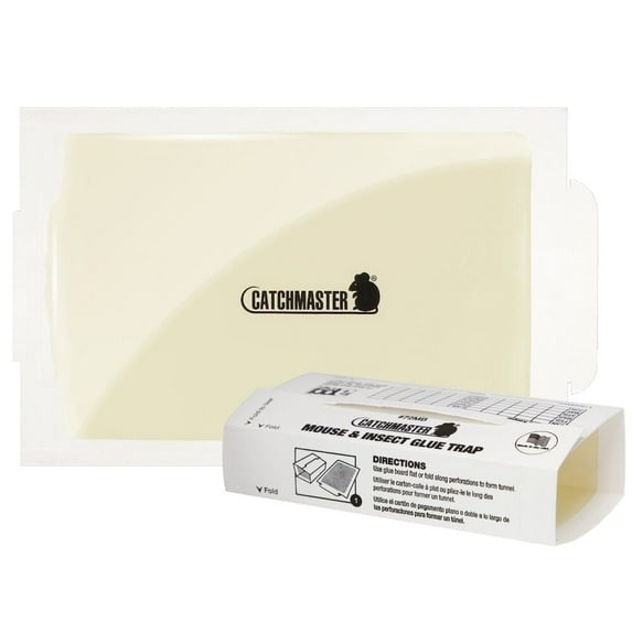 Catchmaster Mouse & Insect Super Glue Traps, Child-Resistant Paper ...