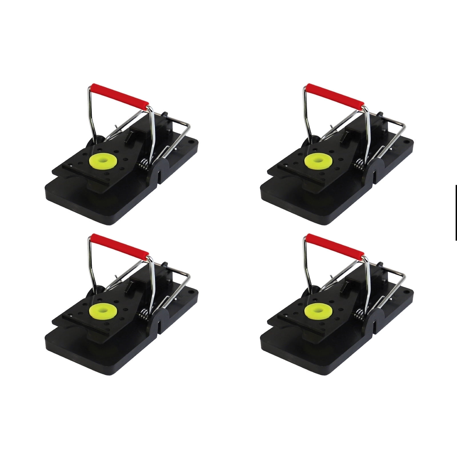 Catchmaster Predator Mouse Snap Traps 4Pk, Reusable Indoor & Outdoor ...