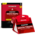 Catchmaster Pantry Moth Traps with Pheromone Technology - XL Moth Traps ...