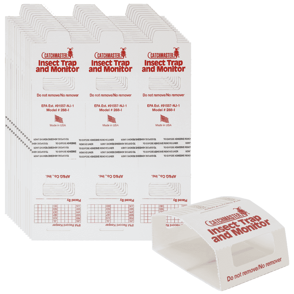 Catchmaster Indoor Spider & Insect Traps 45-Pk, Roach, Cricket Sticky ...