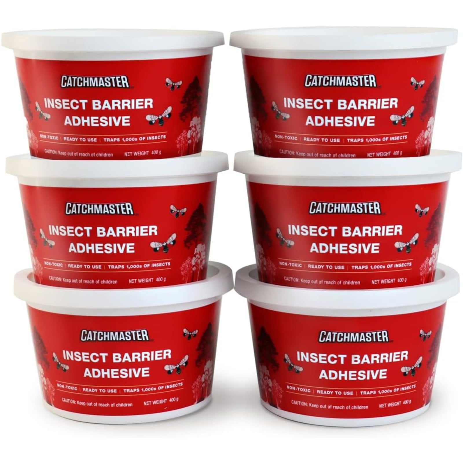 Catchmaster Tree Banding DIY Insect Adhesive Barrier Kit - 6 Pack ...