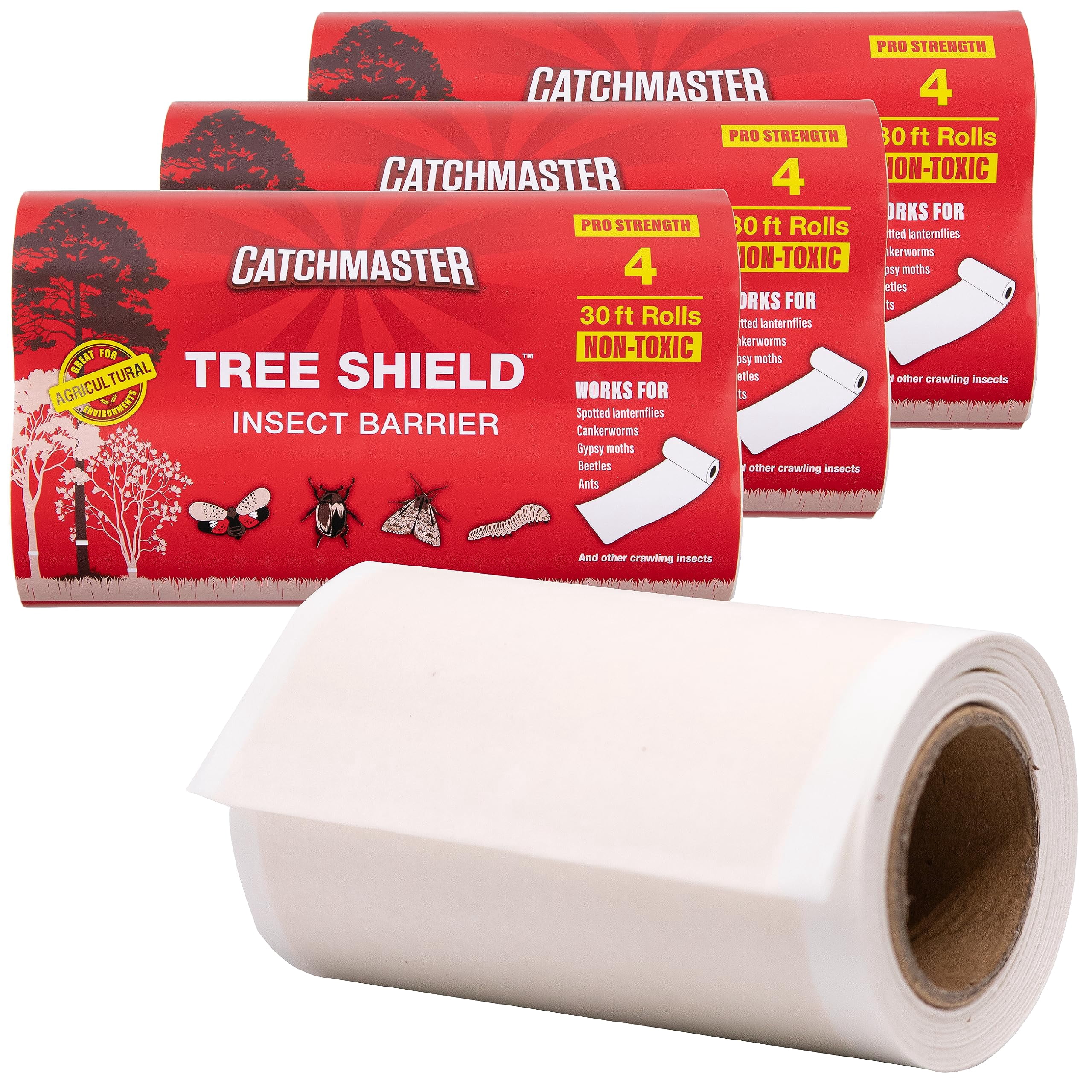 Catchmaster Tree Shield Lantern Fly & Ant Traps Insect Barrier, 12 ...