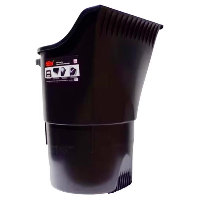 Catchy Can 7047707 20 gal Black Plastic Trash Can - Walmart.com