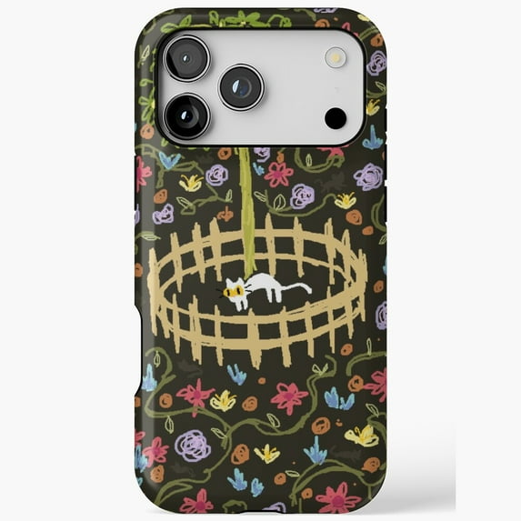 Catcrumb In Captivity Funny Cat Art Phone Cover for iPhone 11 12 13 14 ...