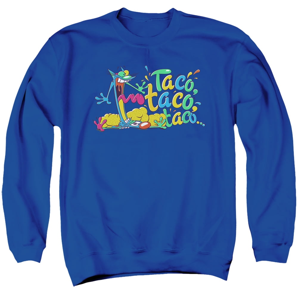 Catdog Taco Taco Taco Unisex Adult Crewneck Sweatshirt - Walmart.com