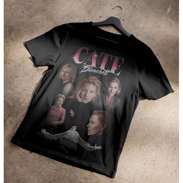 Cate Blanchett 90's Bootleg T-Shirt - Walmart.com