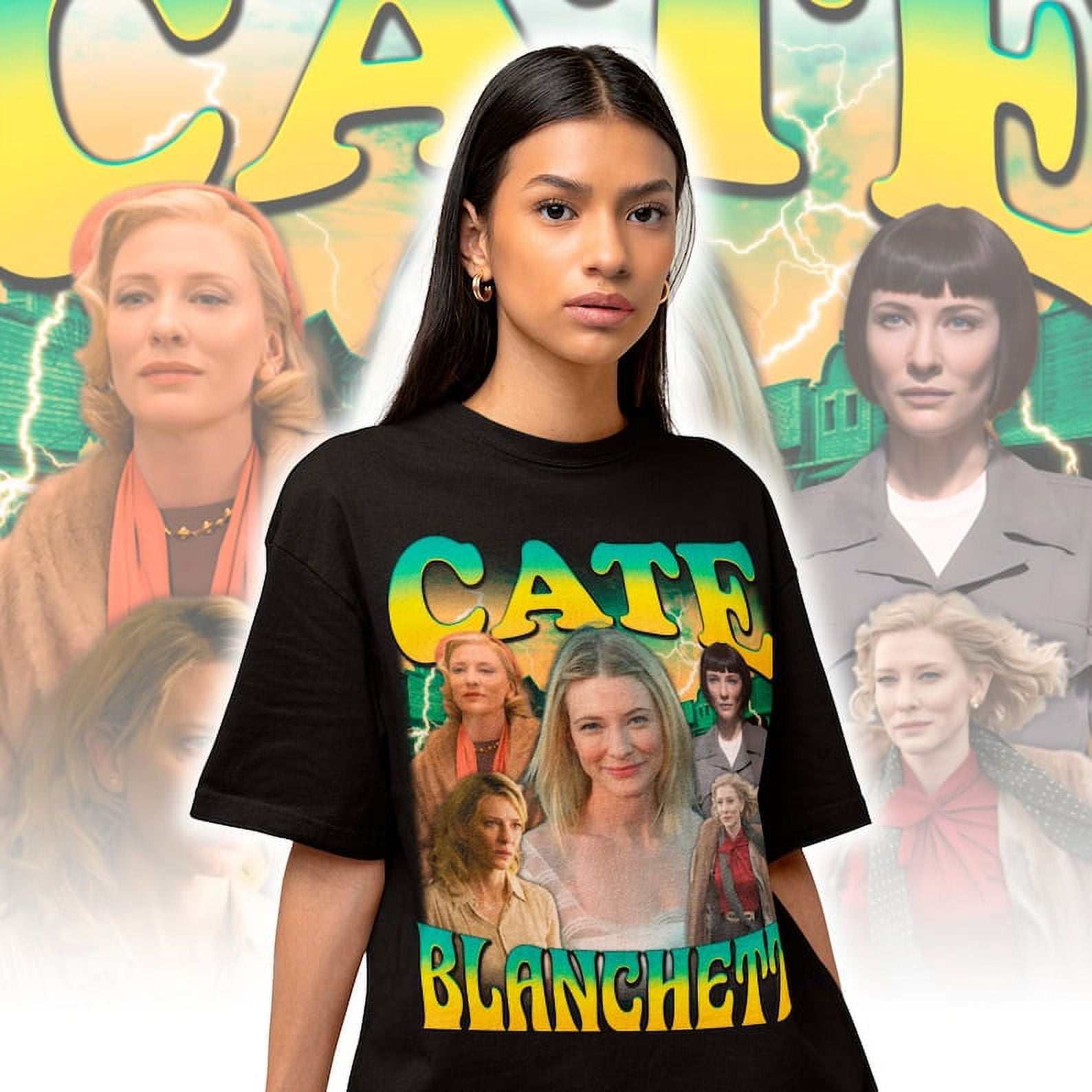 Cate Blanchett T-T-Shirt - Cate Blanchett Bootleg - Cate Blanchett ...