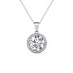 Cate & Chloe Nelly 18k Gold Plated Pendant Necklace with Genuine ...