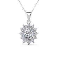 Free Shipping! PANDORA Elevated Heart Necklace - 398425C01-45 - Walmart.com