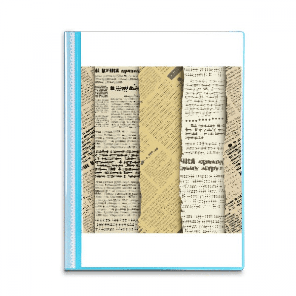 Category Newspaper Text Country Book Sheet Protectors Portfolio Binder ...