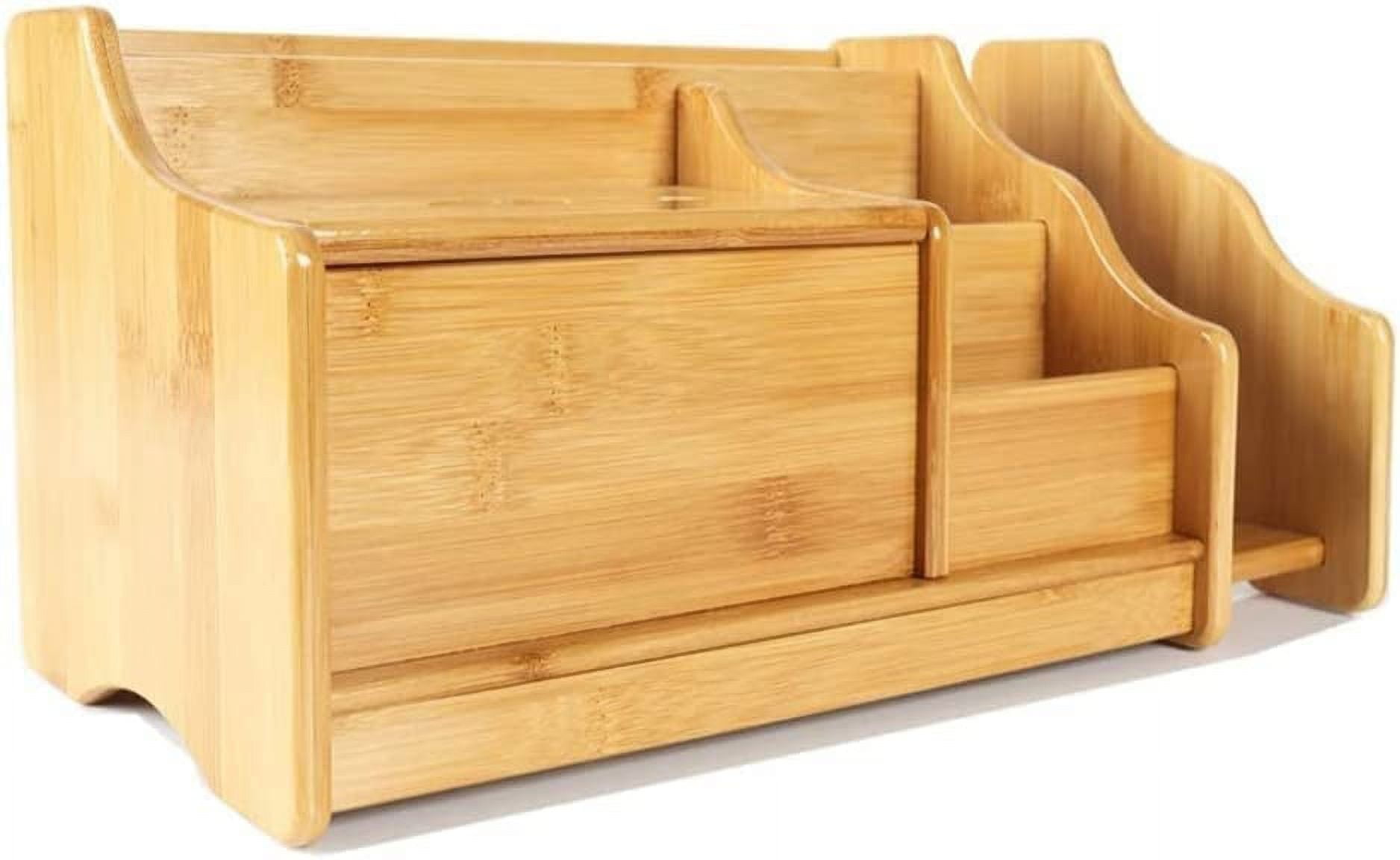 Catekro Large Capacity Desk Supplies Organisers Desk Storage Box Pen ...