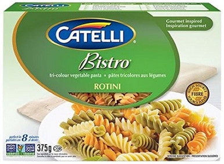 Catelli Bistro Tri-Colour Rotini Pasta, 375g/13.2 oz - Walmart.com