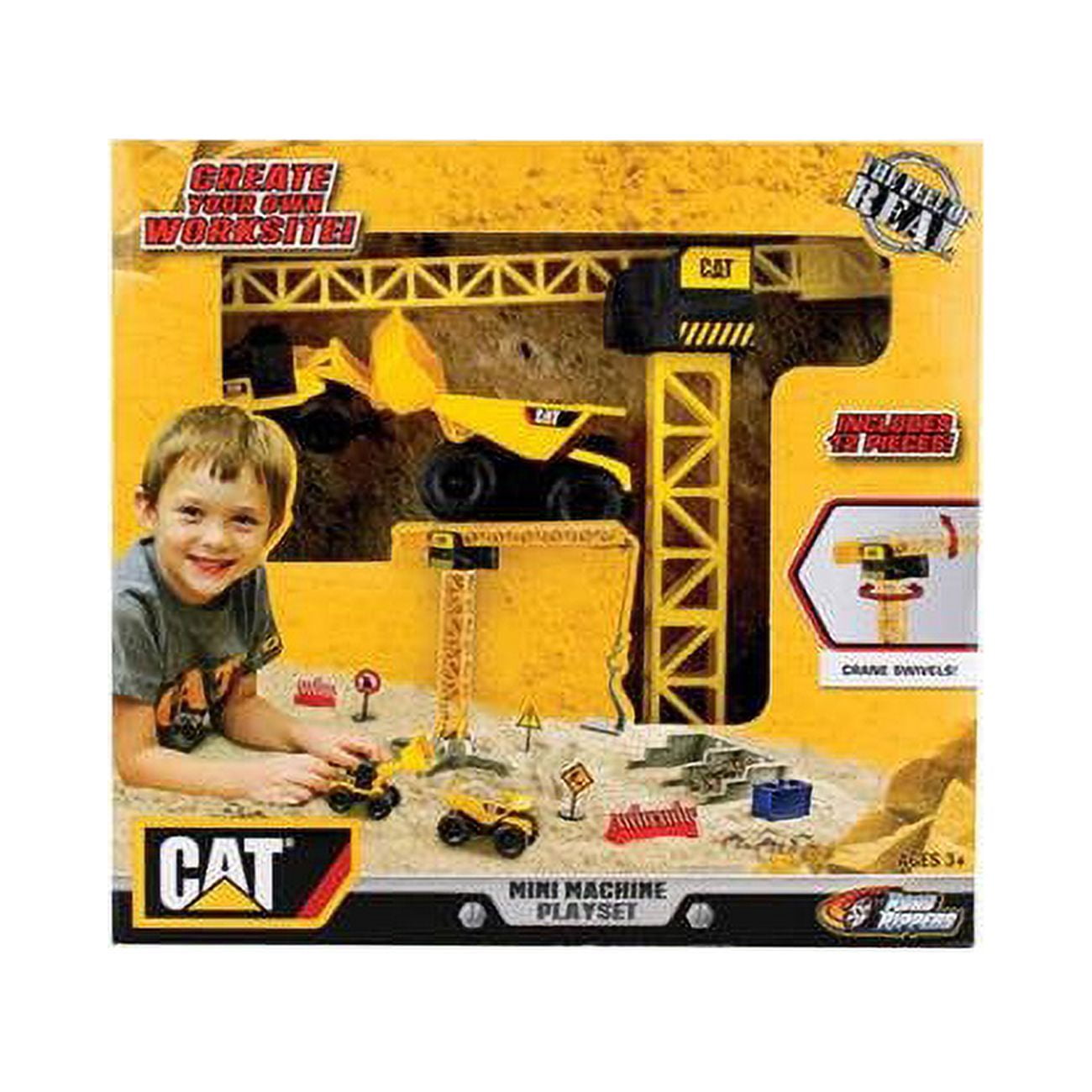 Catepilar CAT35000 Cat Mini Machines Playset - Walmart.com