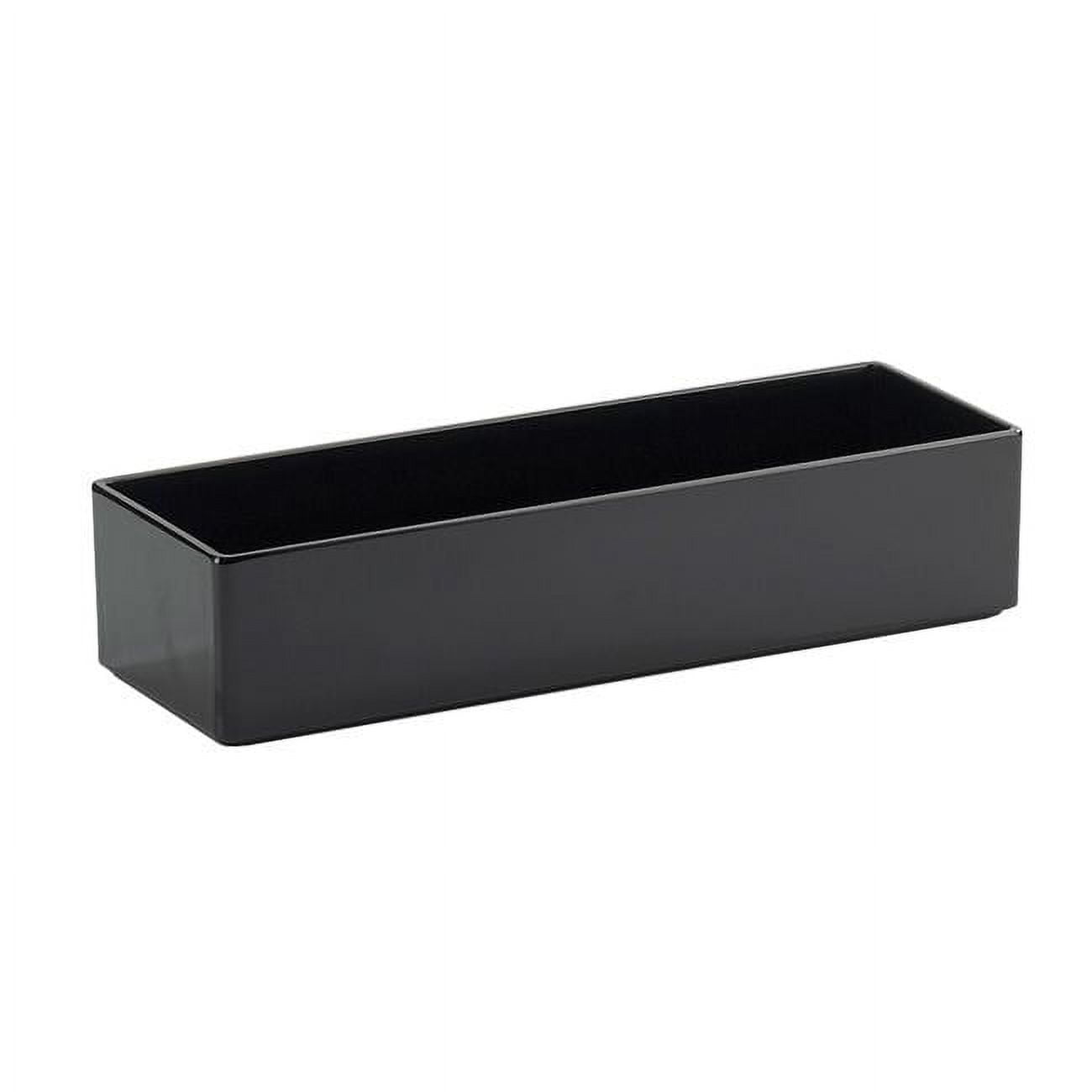 Cater Choice Melamine Box, Black - 5 x 15 x 3 in. - Walmart.com