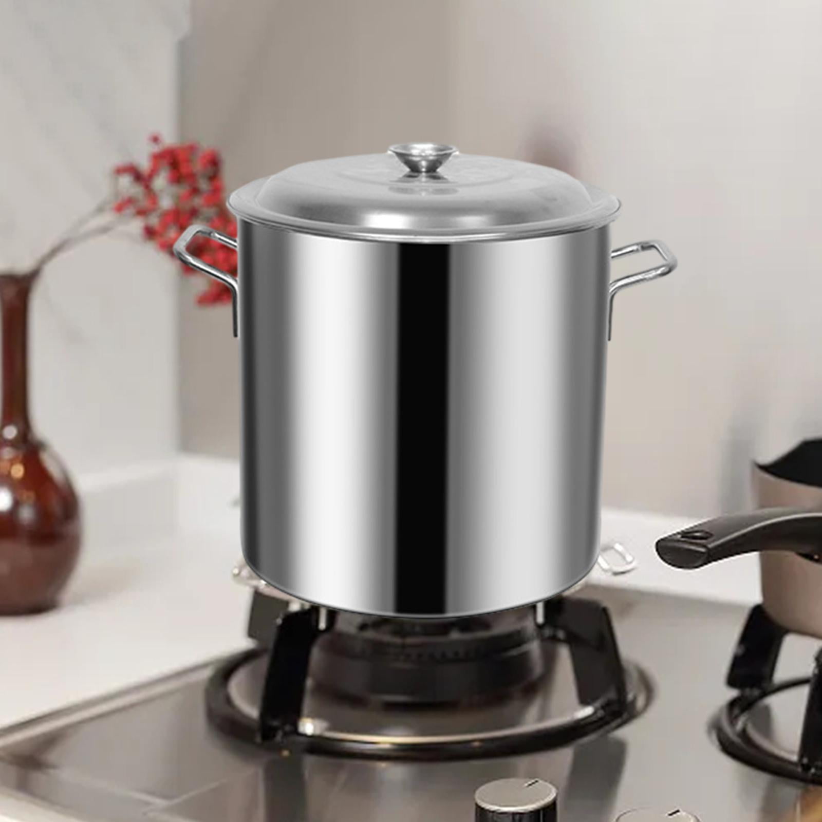 Cater Stew Soup Boiling Pan Mirror Polished Stew Pot for Commercial ...