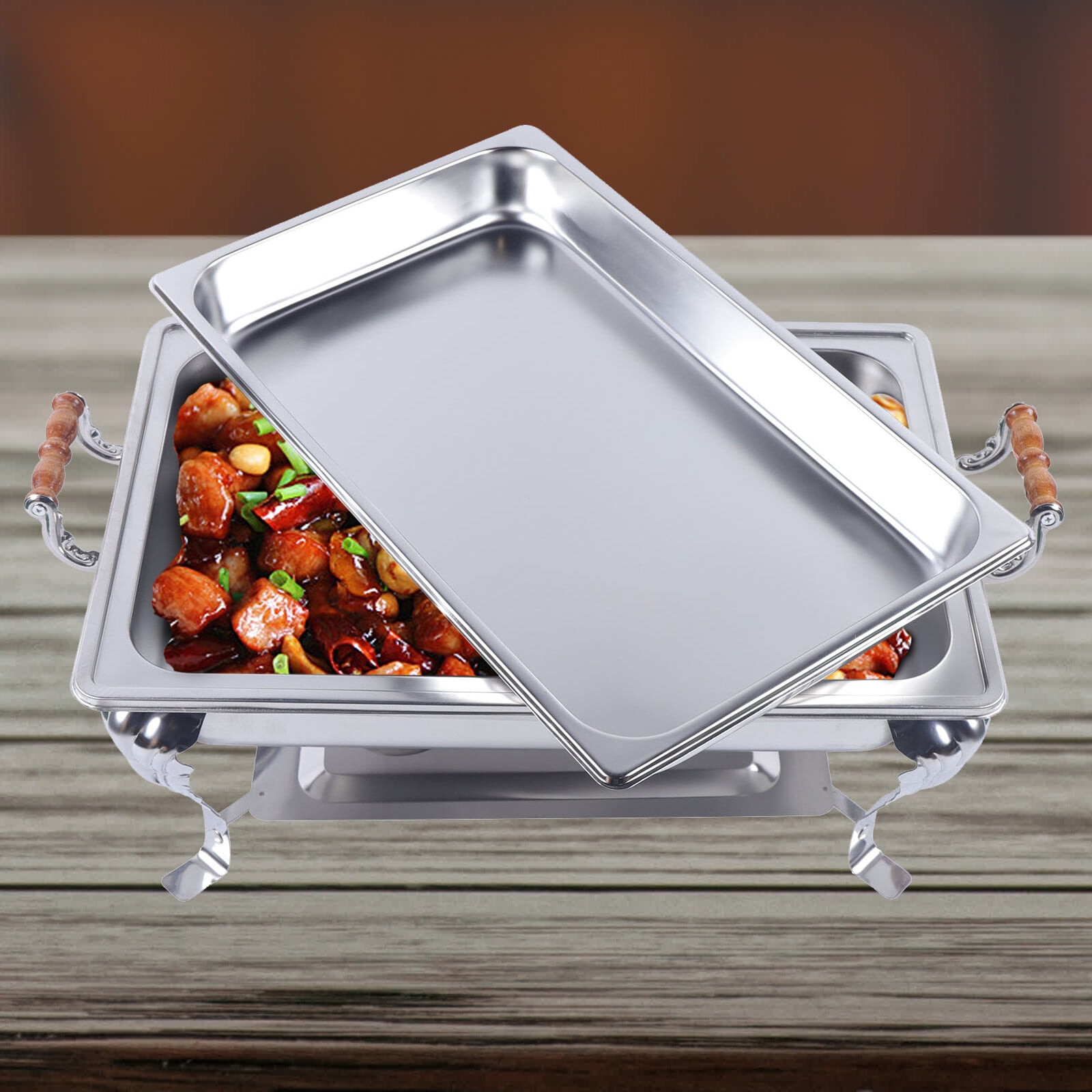 Catering Stainless Steel Chafer Chafing Dish Buffet Server Warmer Food ...