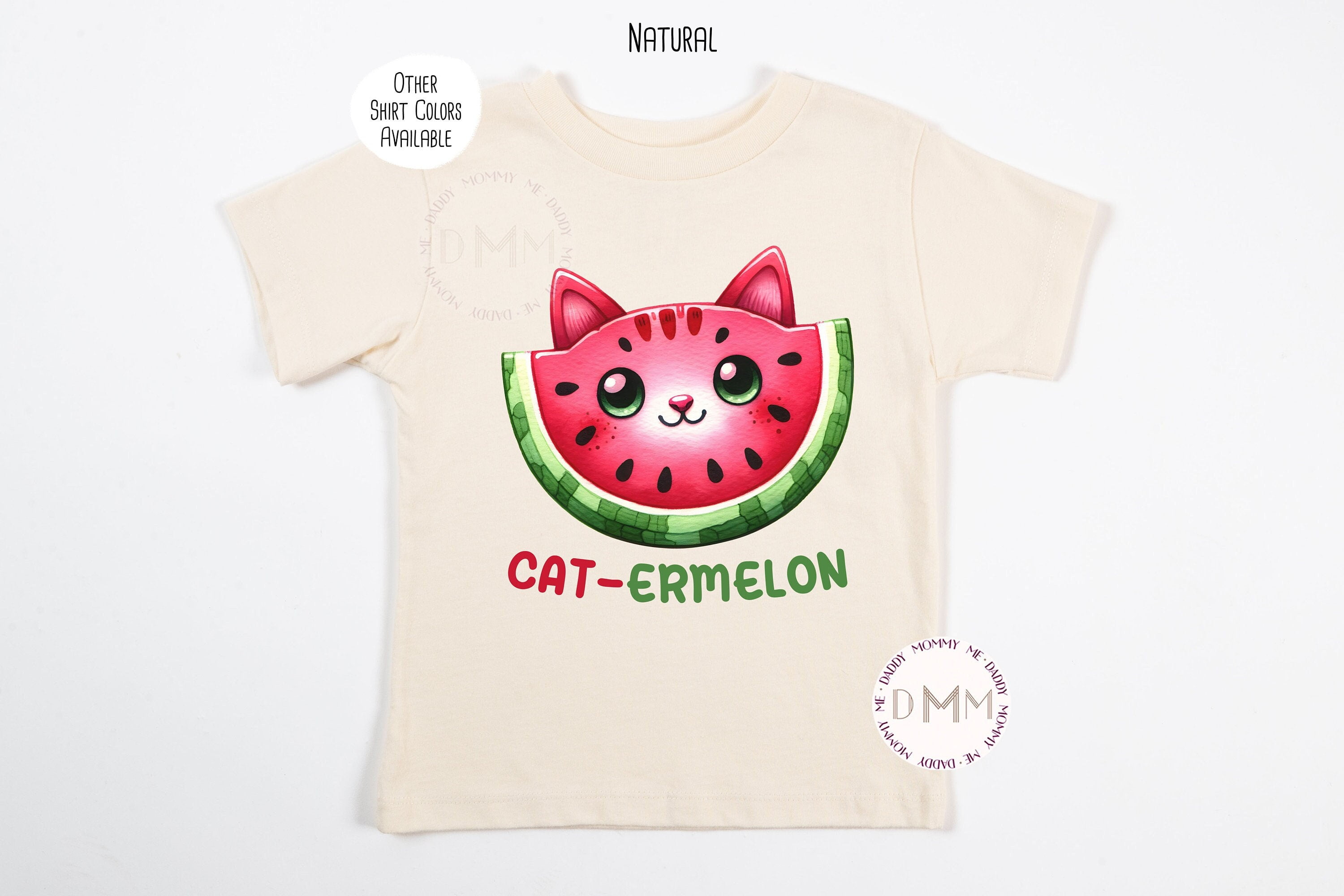 Catermelon Toddler T-Shirt, Funny Watermelon Toddler T-Shirt, Funny Cat ...