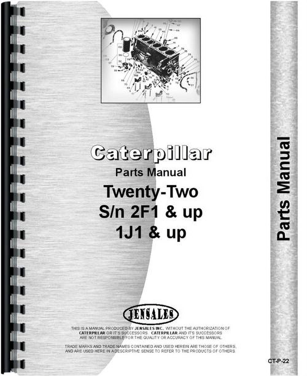 Caterpillar 22 Crawler Parts Manual - Walmart.com