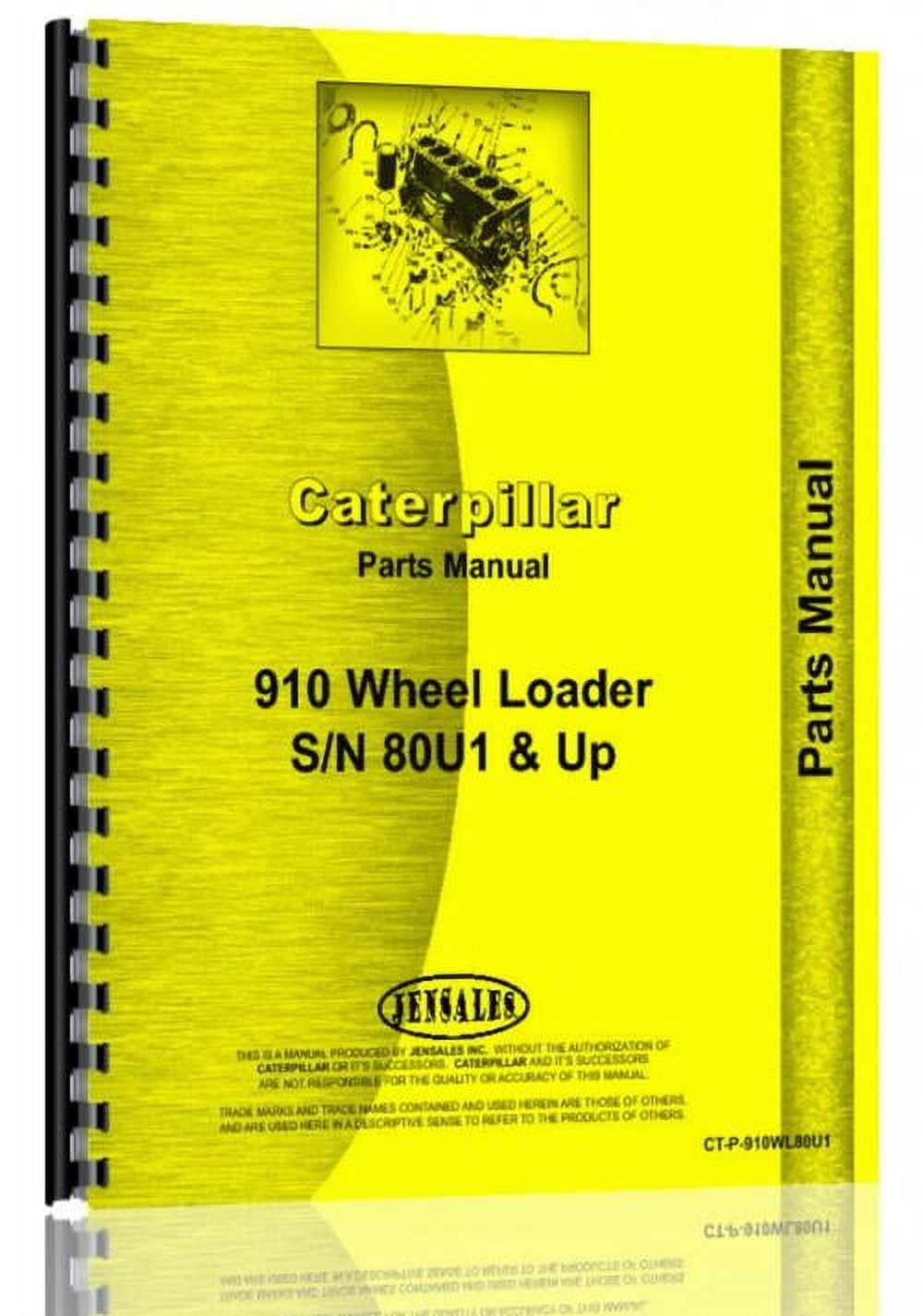 Caterpillar 910 Wheel Loader Parts Manual - Walmart.com