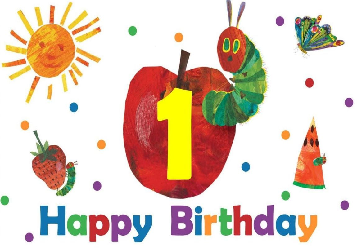 Caterpillar Birthday ration Greenery Background Custom Backdrop Flowers Photography Backdrops ...