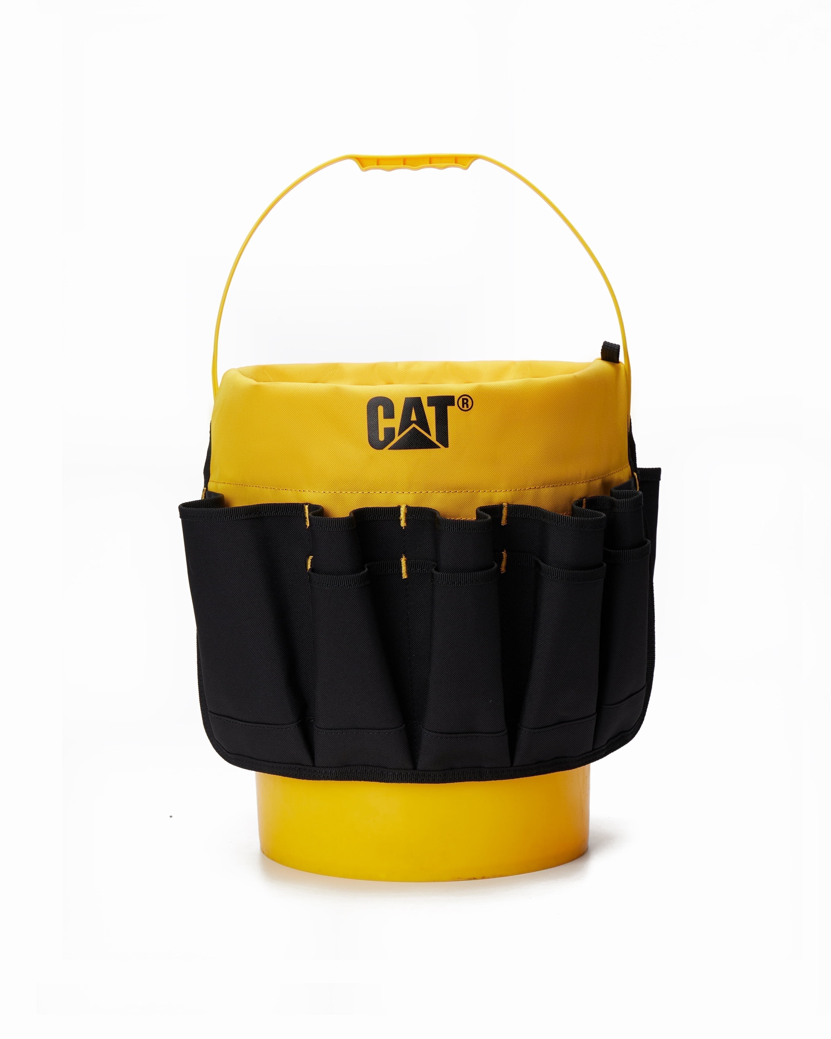 CAT, Bucket Organizer, 5 Gallon, 26 Pockets, Durable 600 Denier ...